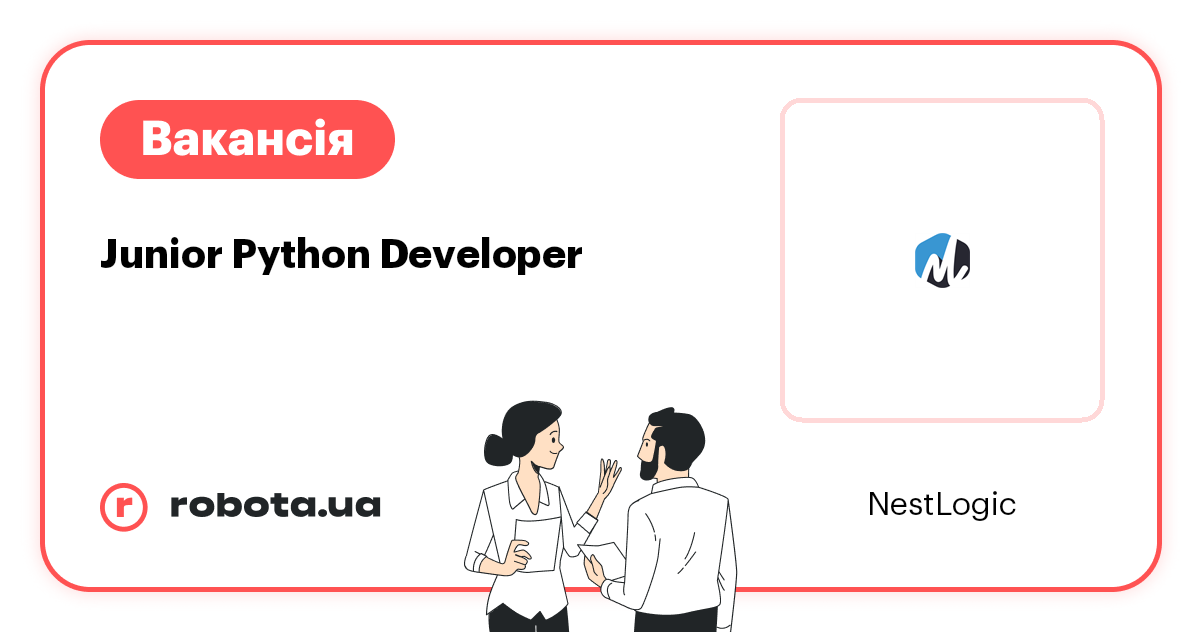 Вакансия: Junior Python Developer в Киеве - NestLogic | robota.ua